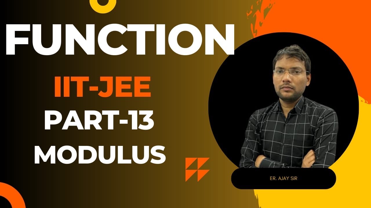 Modulus Function | For 11 & 12 | jee advanced | Maths Solutions |#jee # ...