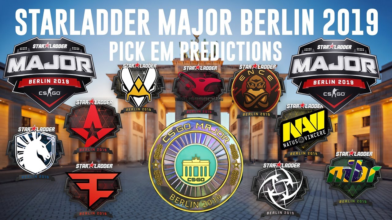 STARLADDER MAJOR BERLIN 2019: Pick'Em Predictions (Group Stage) - YouTube