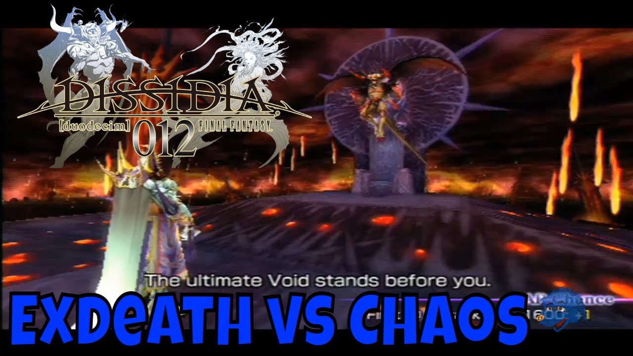 Dissidia 012 Final Fantasy - Exdeath vs Chaos - YouTube