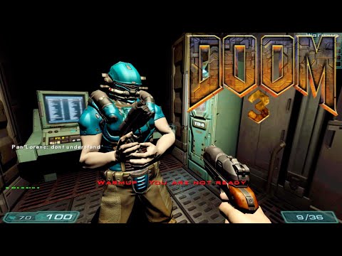 DOOM 3 (PC) 2022 Multplayer on Frag Chamber - YouTube