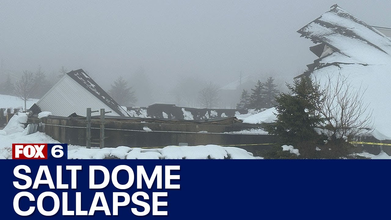 Salt dome collapse in Waukesha | FOX6 News Milwaukee - YouTube