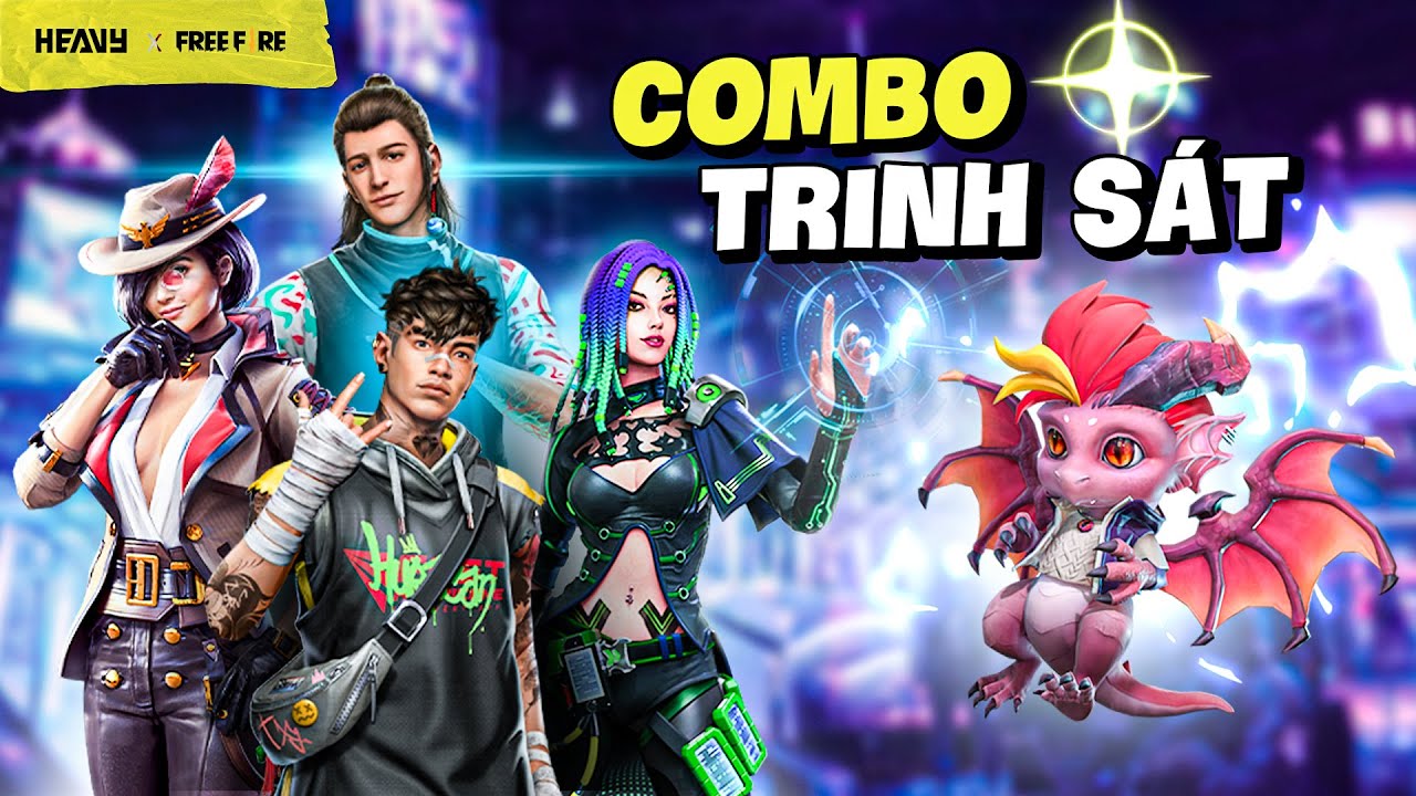 Heavy Sử Dụng Bộ Kỹ Năng Nhân Vật Siêu Trinh Sát, Biến Free Fire Thành ...