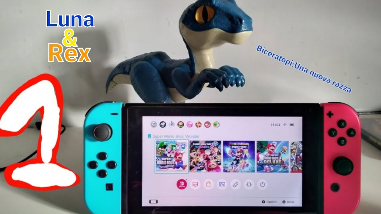 Luna & Rex gaming Super Mario Bros Wonder episodio 1🍄🦖🎮 - YouTube