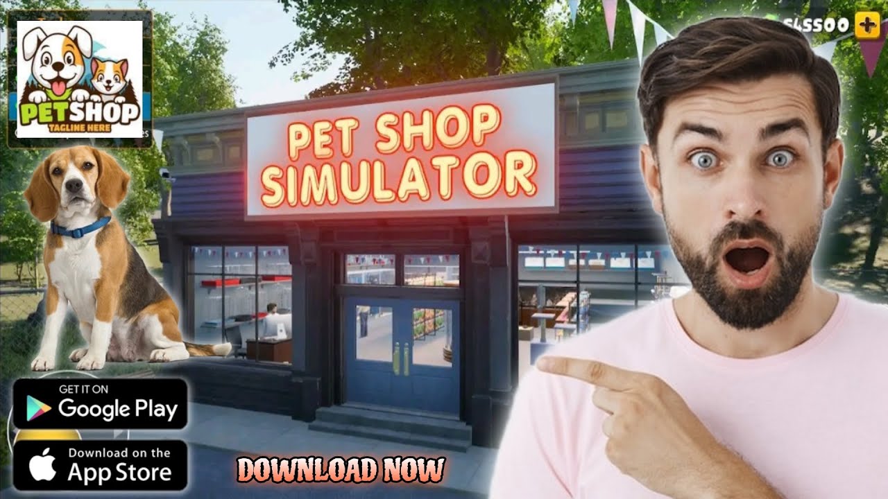I OPEN NEW PET SHOP 🐶 || PET SHOP SIMULATOR 😍 - YouTube