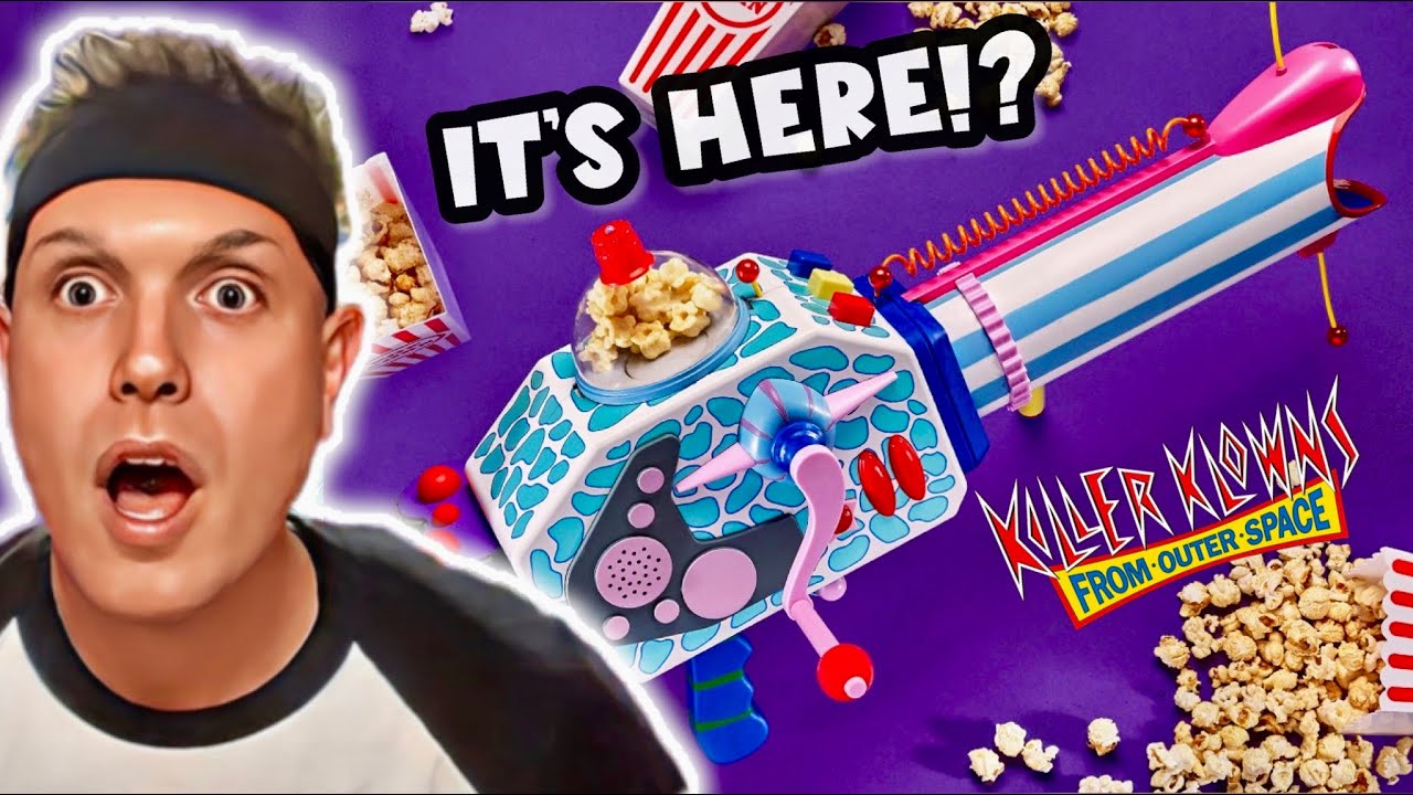 🍿 Killer Klowns Popcorn Gun from SPIRIT Halloween (2023) | Showcase ...