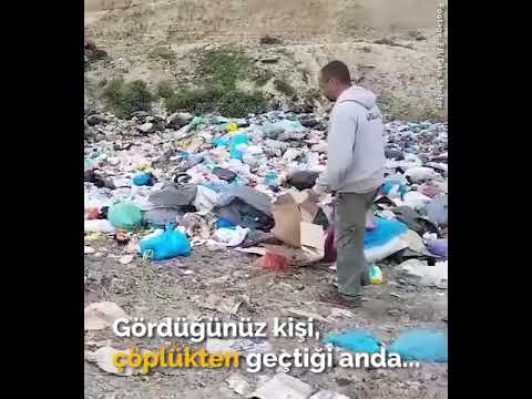 Çöplükte Ölmek Üzere Olan Hayvanları Kurtarıyor