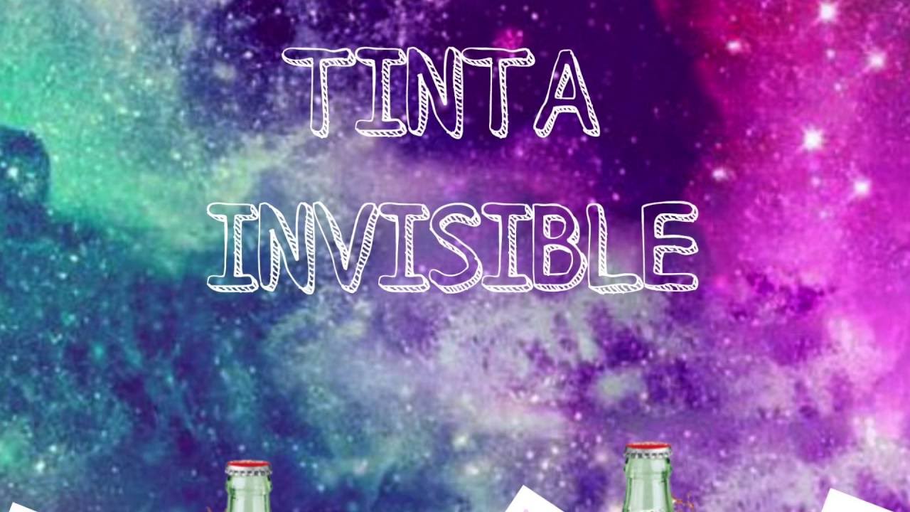 TINTA INVISIBLE CON COCACOLA *DIY (EXP.) - YouTube