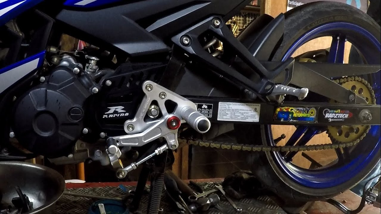 RAPIDO SINGLE SHIFTER INSTALLED/UNBOXING | YAMAHA SNIPER 150 - YouTube