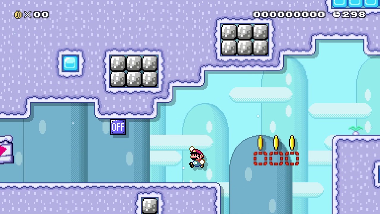 Super Mario Maker 2 🔧 Ice Cave 🔧 by Stampynose - YouTube