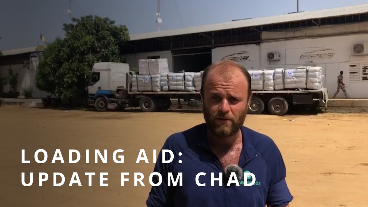 Loading Aid: Update from Chad | ShelterBox - YouTube