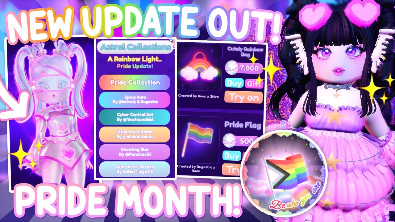 NEW UPDATE OUT NOW! NEW PRIDE ITEMS & VIP ACCESSORIES! 🌸ASTRO ...