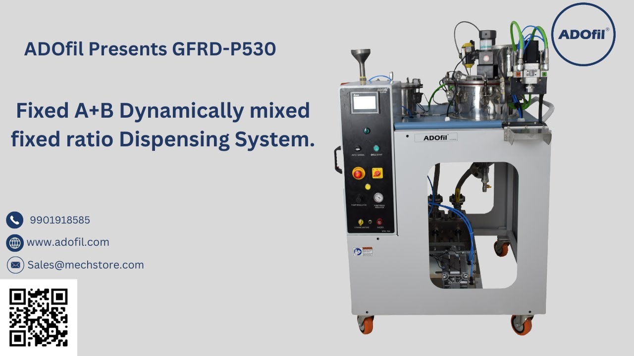 AB Material Two Component Mixing and Dispensing System || 2K Dispenser ...