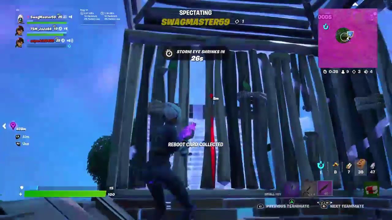 Im live on fortnite again!!!!! - YouTube