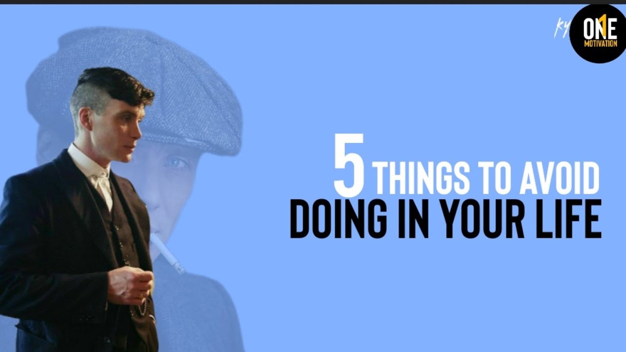 5 Things To Avoid Doing In Your Life | Peaky Blinders Status 💪 Thomas ...