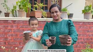 Plantlin Biopots – The Pots You Can Plant | Turning Organic Waste into Biodegradable Nursery Pots