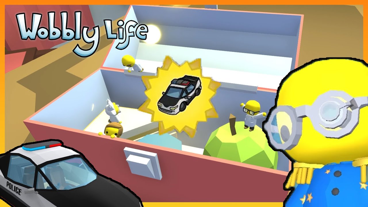 DETECTIVE 6: SUPER POLICE CAR Unlock und GESCHENK | Wobbly Life 0.9.1 ...