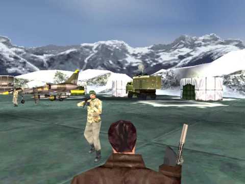 Tomorrow Never Dies (PS1) - Disabling HUD causes glitches (480p) - YouTube