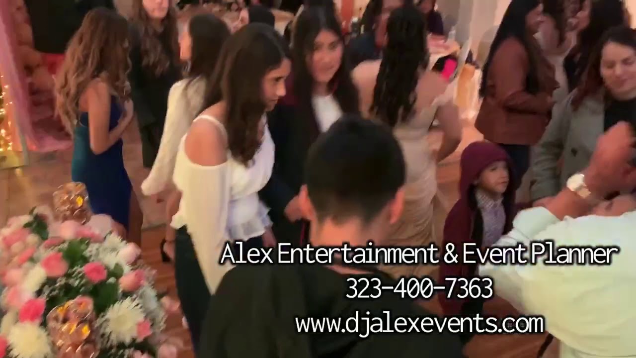 Alex Entertainment (DJ VJ Alex) - Quinceanera Los Angeles - YouTube