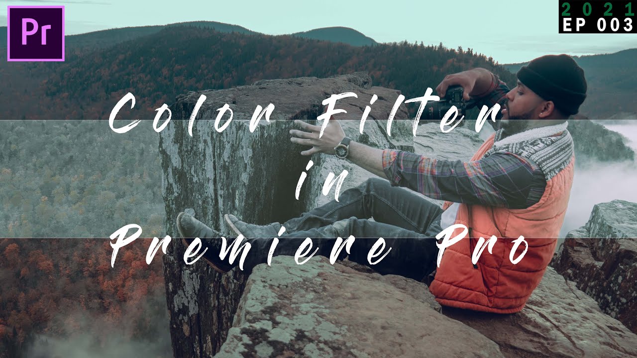 Color Filter In Premiere Pro - YouTube