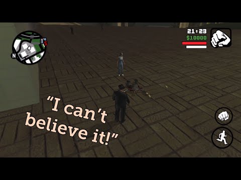 GTA: San Andreas - Pedestrians reacting to dead bodies (Part 3)