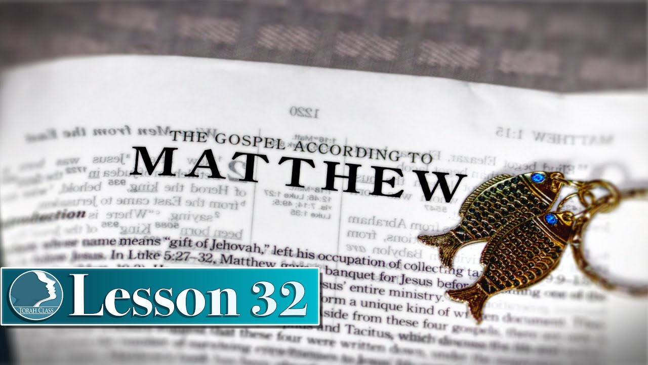 Lesson 32 - Matthew 9 cont - YouTube