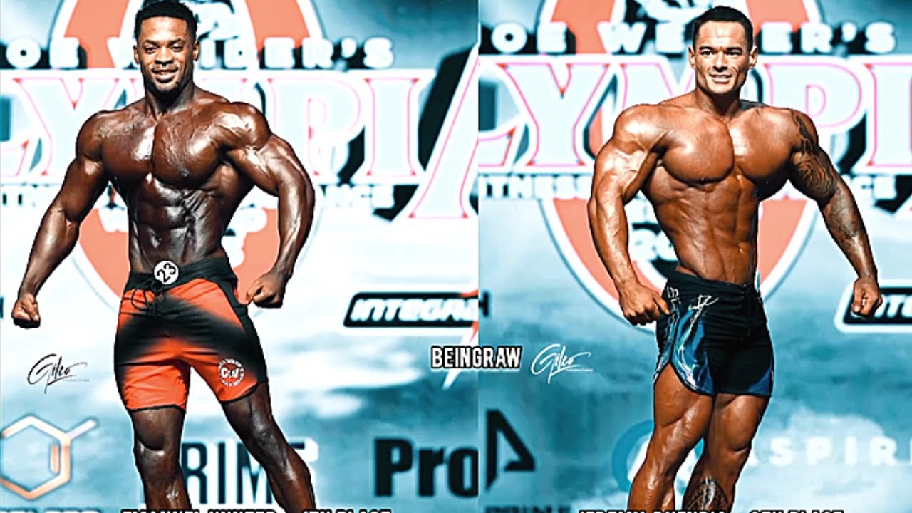 Emanuel Hunter (4th Place) VS Jeremy Buendia (8th Place) Physique ...