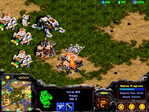 StarCraft: Broodwar - Mass Defilers - YouTube