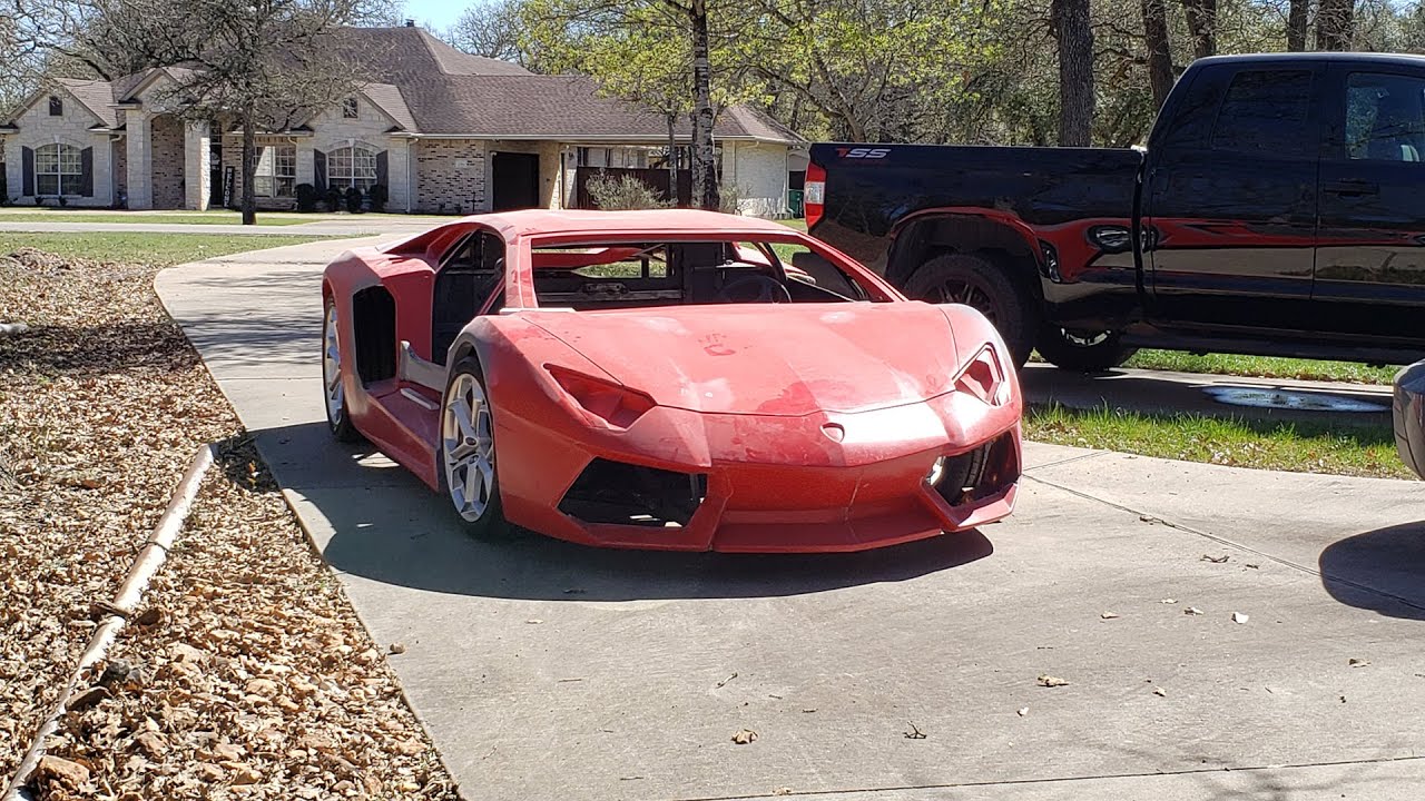 Aventador Replica Project - Part 23 Restarting the project - YouTube