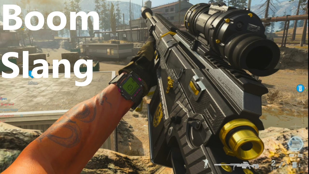 The "Boomslang" AX-50(Weapon Blueprints of Modern Warfare) - YouTube