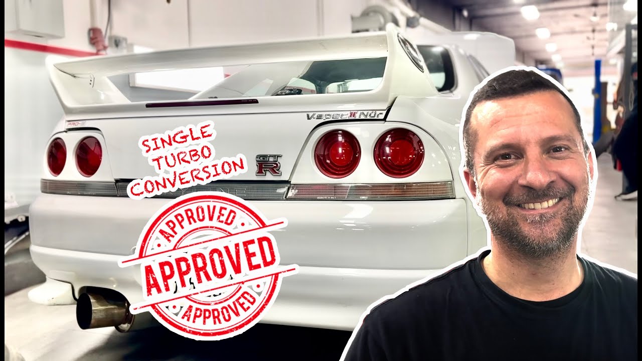 Nissan Skyline R33 GTR Single Turbo Conversion - Approved ! - YouTube