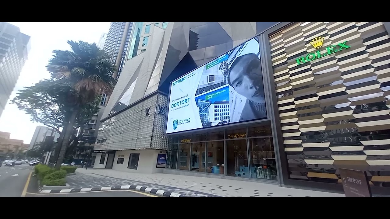 Nearby Pavilion Bukit Bintang LED Billboard Advertising Kuala Lumpur ...