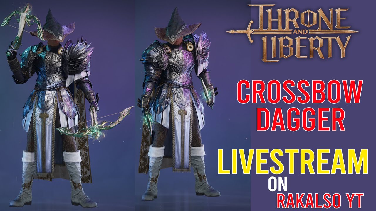 [🔴 LIVE] event baru halloweennnn ~ CrossBow/Dagger - Throne and Liberty ...