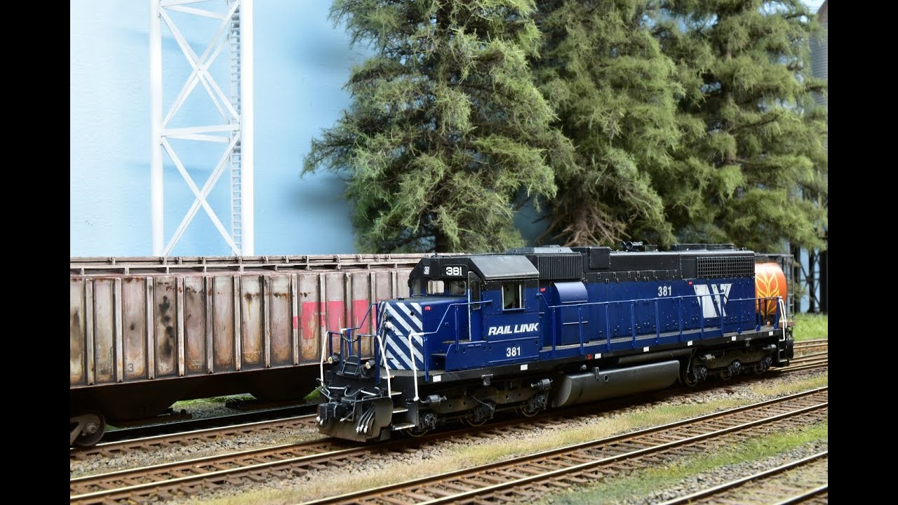 The Making of (Ditch Lights) SRY Rail Link SD-38 AC # 381: Part 3 - YouTube