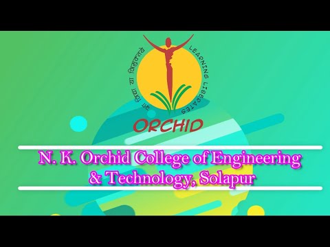 N.K. Orchid College of Engineering & Technology, Solapur. - YouTube