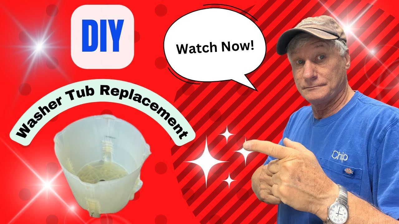 How to do a Complete Tub Change on a Whirlpool Washer Using a ...