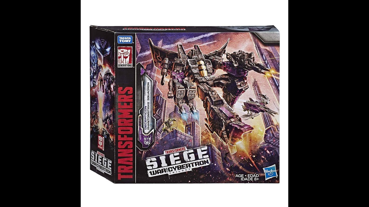 TRANSFORMERS WAR FOR CYBERTRON SIEGE AMAZON EXCLUSIVE SKYWARP - YouTube
