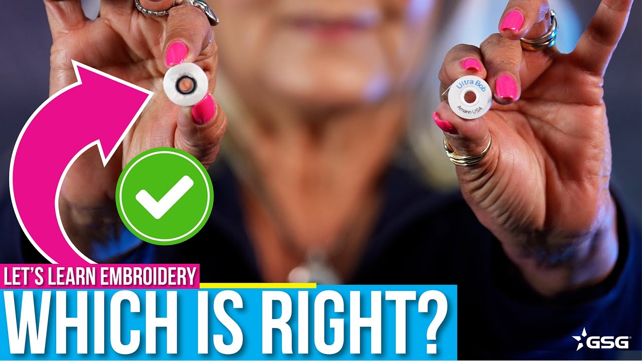 Magnetic vs Paper Bobbins For Embroidery - Which Is BETTER? - YouTube