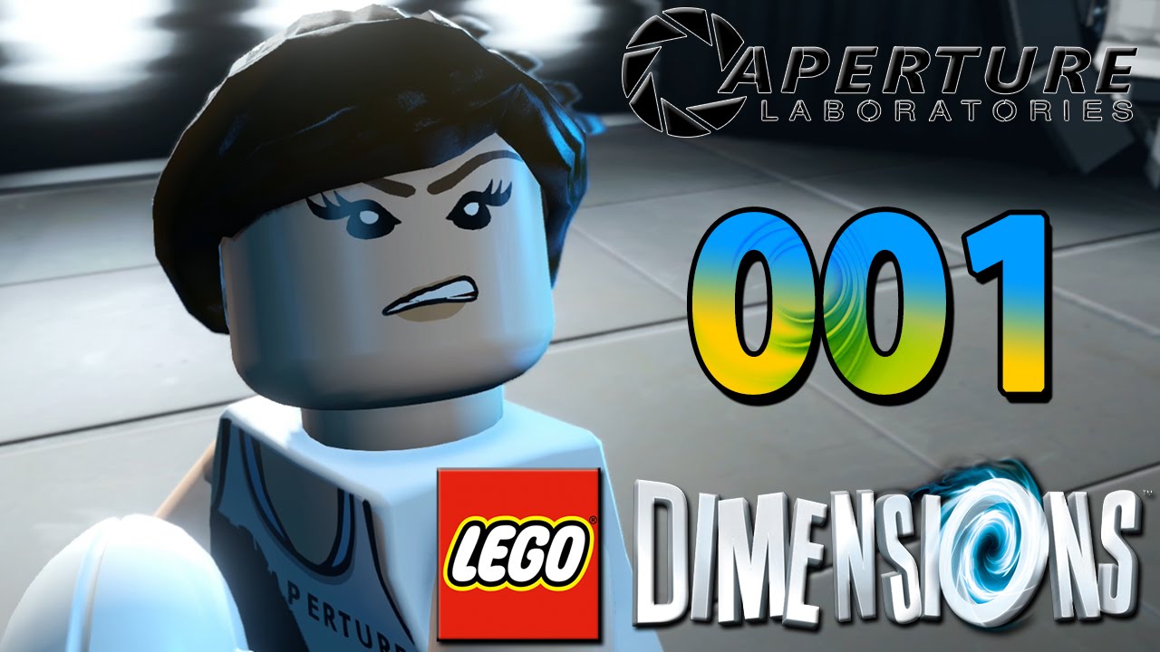 LEGO DIMENSIONS PORTAL 2 #001 Aperture Science [Facecam] Let´s Play ...