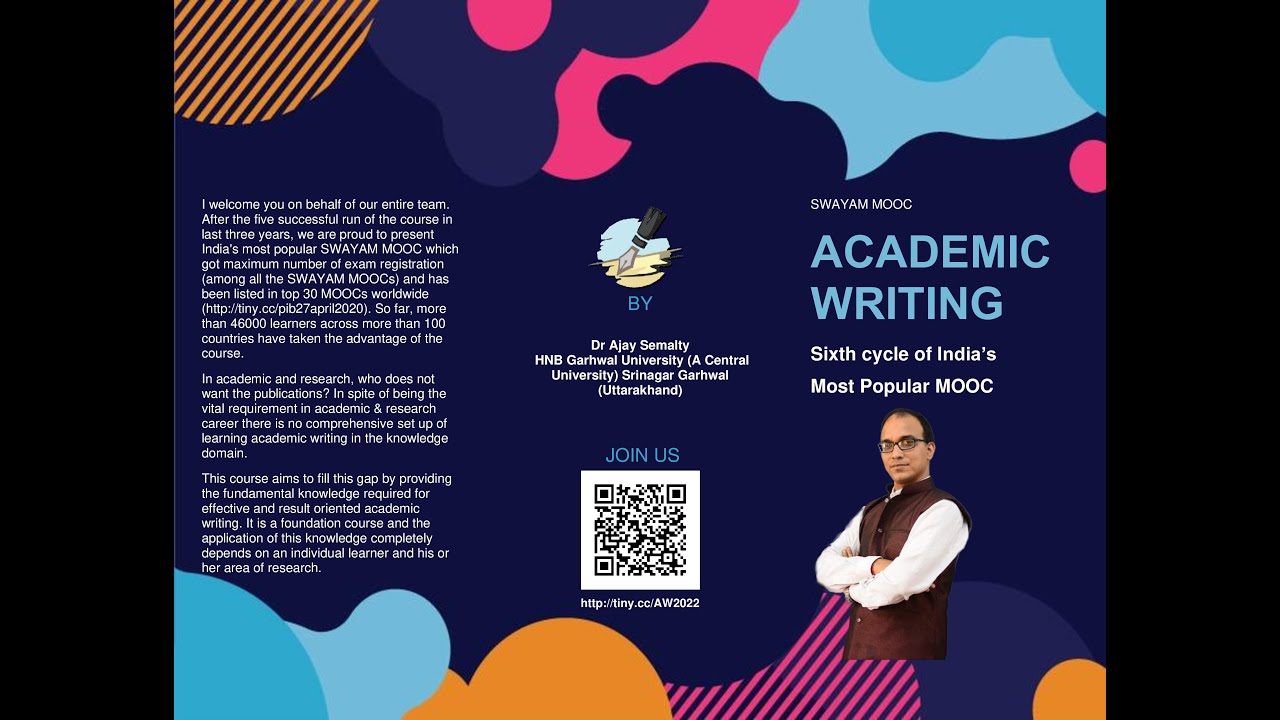 Academic Writing : Season Opening Seminar - YouTube