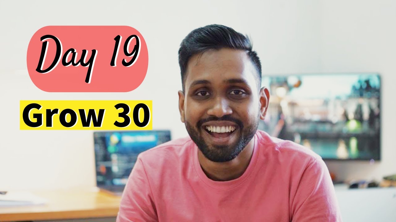 Day 19: Read Books (& How to start one!) | Grow 30 #19 - YouTube
