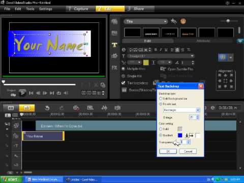 How To Write Your Name On Any Video Screen - YouTube