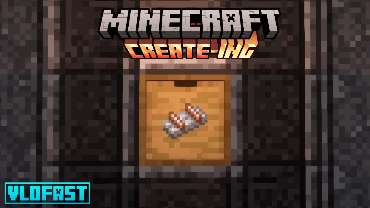 I Automated TRAIN TRACKS in Minecraft Create Mod in Minecraft! - YouTube