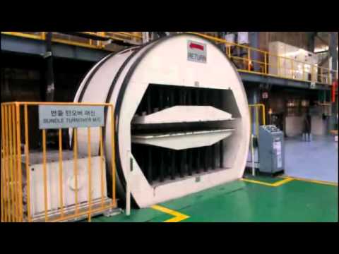 철판 반전기 GM 납품 BUNDLE TURNOVER - YouTube