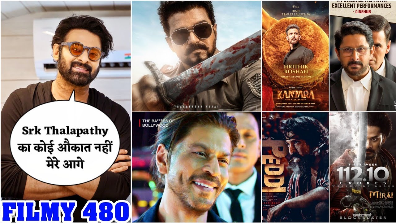 Prabhas Defeat Srk & Thalapathy Vijay😱 Jolly llb 3 Opening🔥Peddi Song 🌟 ...