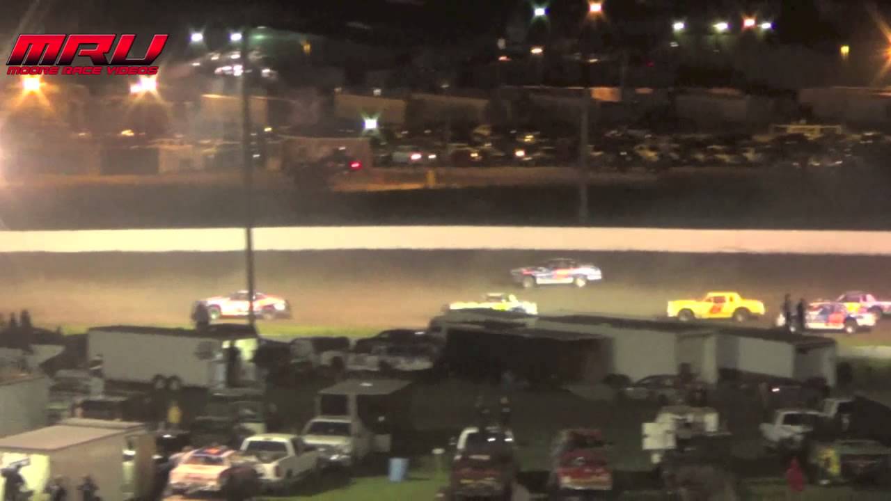 IMCA Stock Car A Main at Crawford County Speedway on June 7th - YouTube