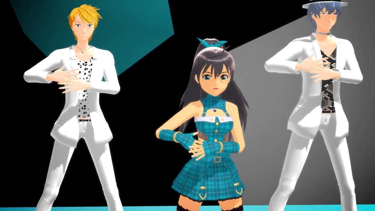 MMD Angel Rhythm {HIBIKI - Idolmaster} Game 5 [ANIME] - YouTube