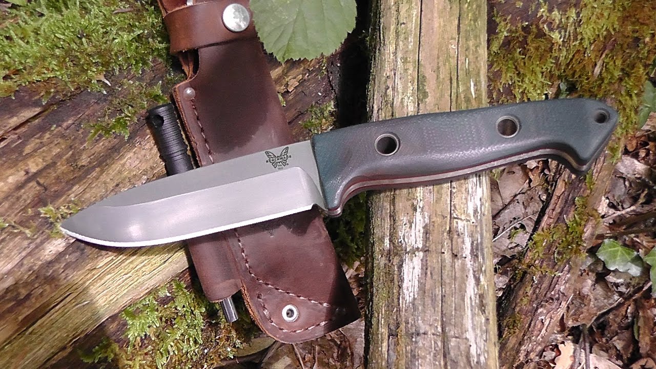 Benchmade 162 Bushcrafter - Revue et Test (Fr) - YouTube