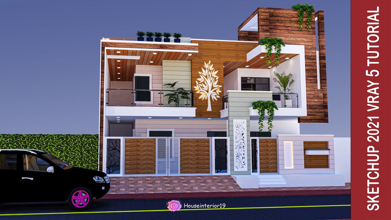 Designing the Perfect Exterior for Your Home: A Step-by-Step Sketchup ...