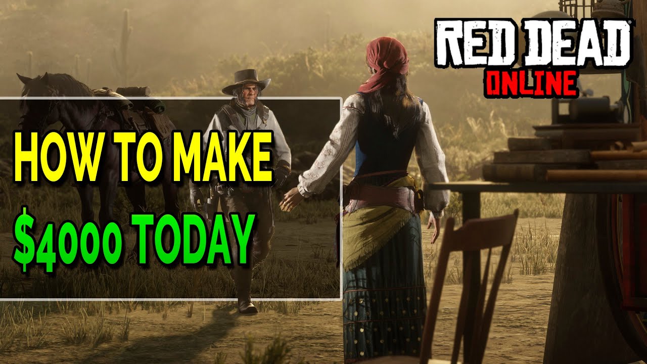 RED DEAD ONLINE: HOW TO MAKE $4000 PER DAY WITH THE COLLECTOR ROLE ...