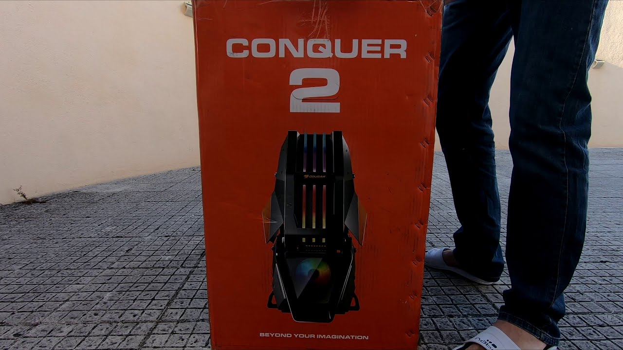 Cougar Conquer 2 Pc case UNBOXING @ July 2020 - YouTube